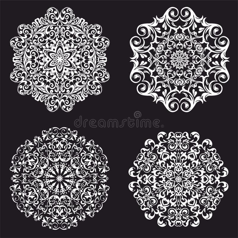 Beautiful round pattern stock vector. Illustration of circle - 152350370
