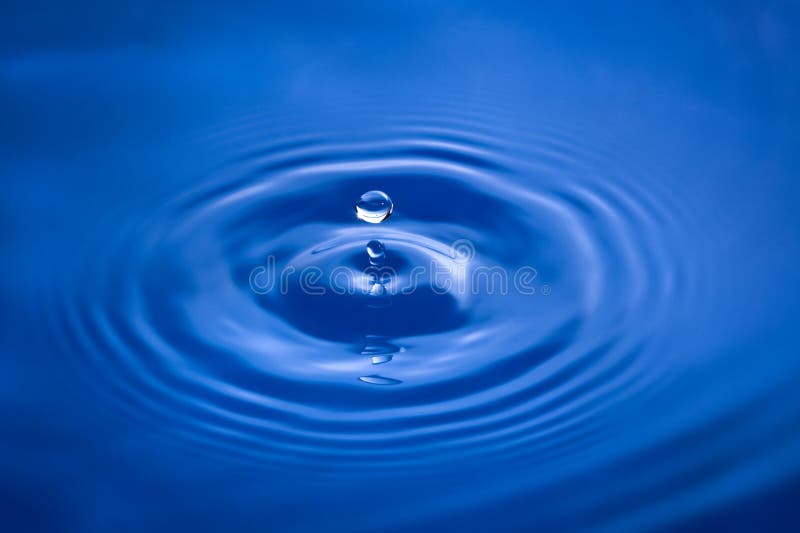 Simple water drop stock image. Image of simple, clean - 16360261