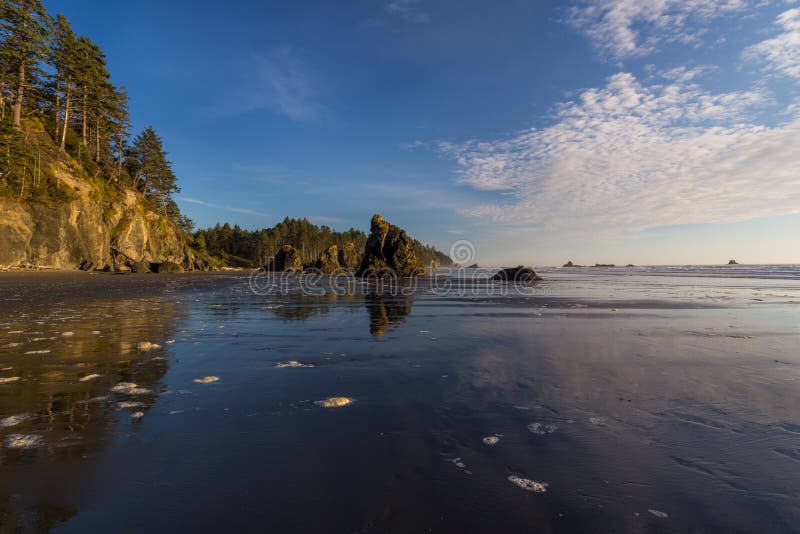 Beautiful Ruby beach stock image. Image of nature, reflection - 100813851
