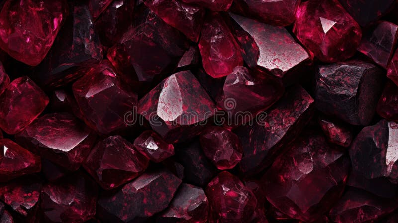 A Beautiful Ruby Rock Texture Stock Illustration - Illustration of ...