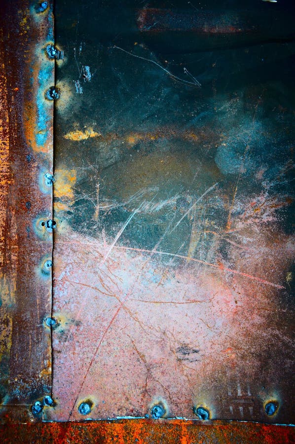 Beautiful Rust on Old Metal Stock Photo - Image of rusted, metal: 21899190