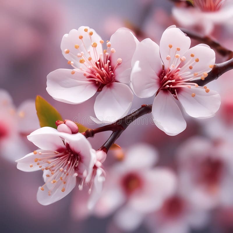 Beautiful Sakura Background Stock Illustration - Illustration of font ...