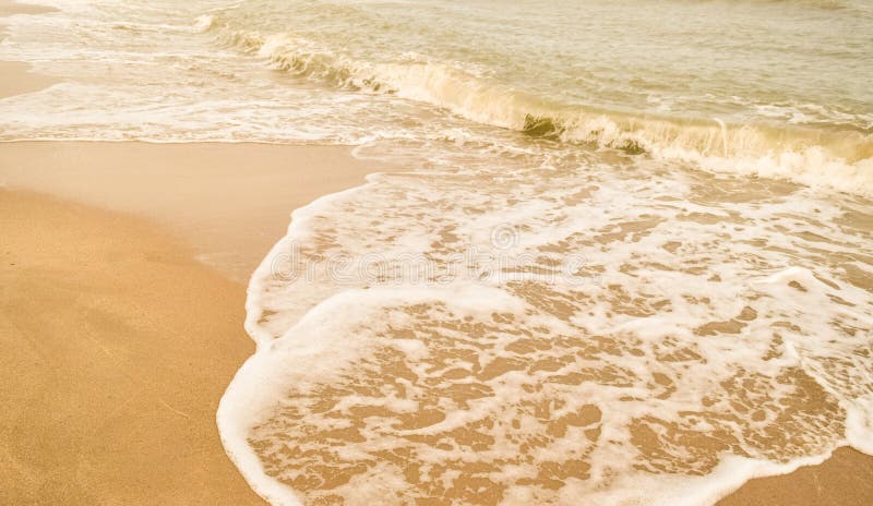 Beautiful sand beach stock image. Image of tourism, tide - 79771421