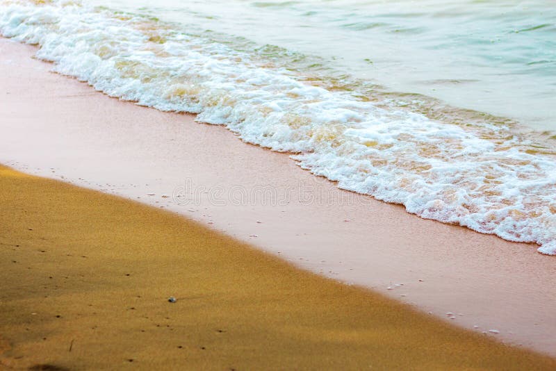 Beautiful of sand beach. stock photo. Image of holiday - 116148050