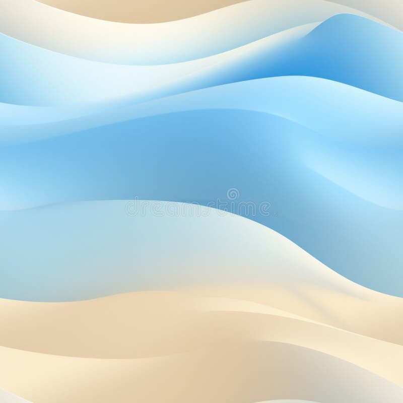 Beautiful Sandy Background with Smooth Transitions Stock Illustration ...