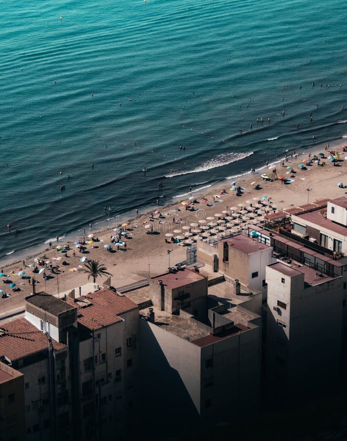 Beautiful Sandy Beach from a Hotel Window Editorial Photo - Image of ...