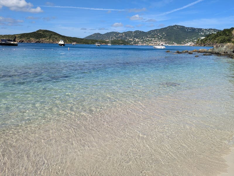 The Beautiful St. Thomas Island in the Virgin Islands Stock Image ...