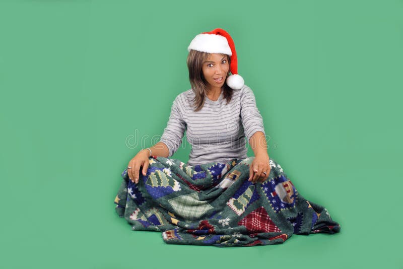 Beautiful Santa S Helper (10) Stock Image - Image of mature, pretty ...