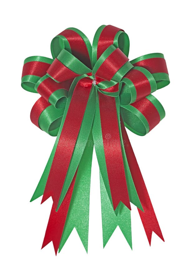 Beautiful satin gift bow stock photo. Image of decoration - 17428476