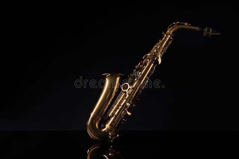 Beautiful saxophone player stock photo. Image of model - 17516660