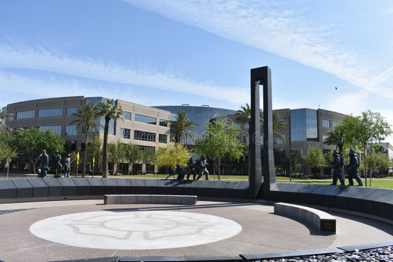 Beautiful Scene Around Arizona State Capital Editorial Stock Image ...