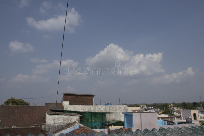 Cloudy afternoon scenes stock photo. Image of environment - 150891748