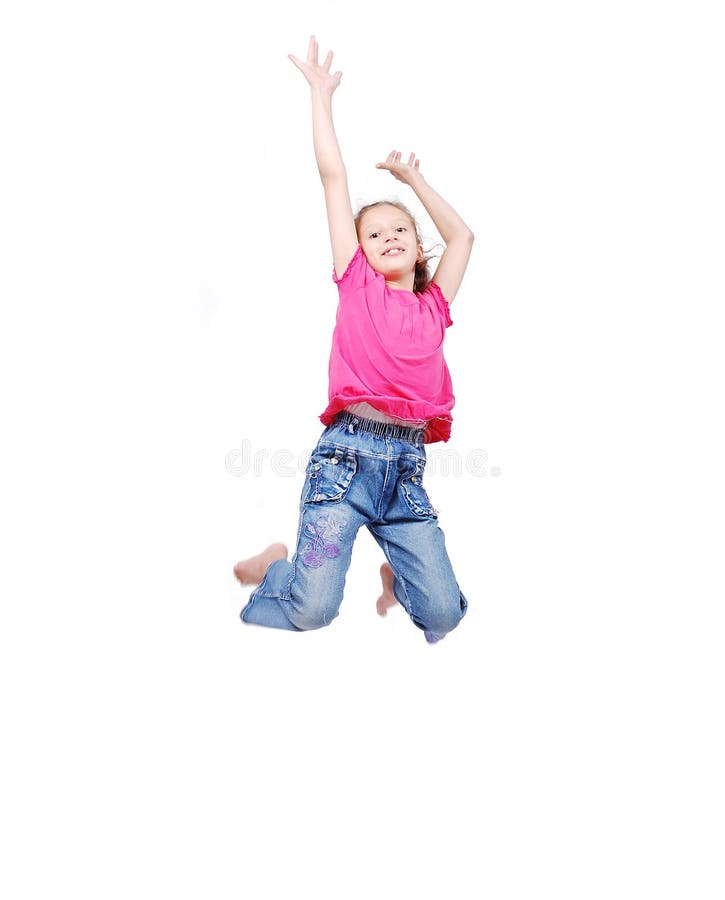 Beautiful Scene of Happy Childhod Stock Photo - Image of female ...