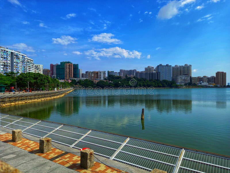 The Beautiful Scenery on the Beach is Equipped with a Harmonious Mix ...