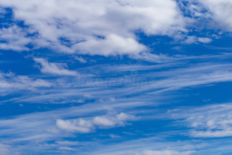 Beautiful Scenery of a Blue Sky with Clouds - Perfect for Wallpaper ...