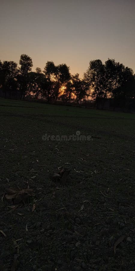 Beautiful Scenery Image of Sunset Stock Photo - Image of sunset ...