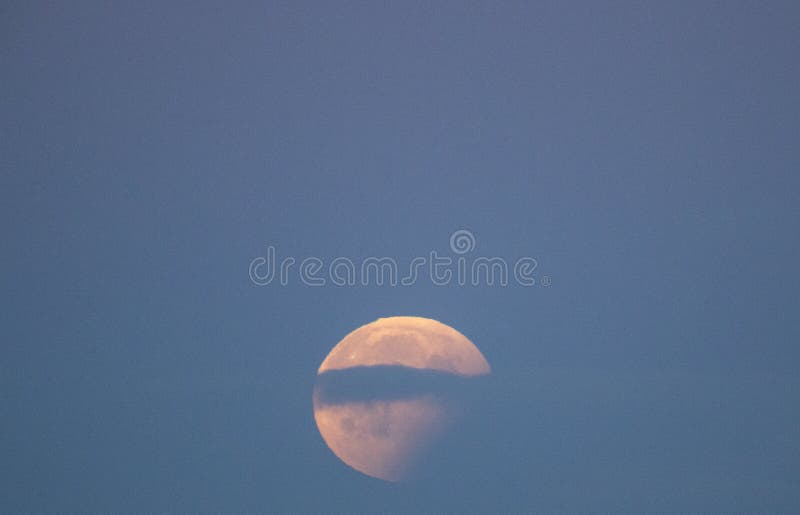 Beautiful Scenery of Lunar Eclipse Stock Photo - Image of cosmos, light ...