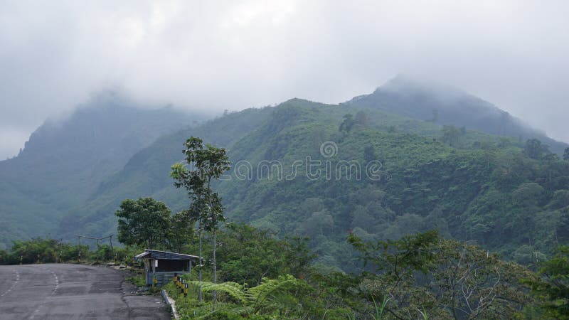 The Beautiful Scenery of Mount Kelud in Kediri, East Java, Indonesia ...