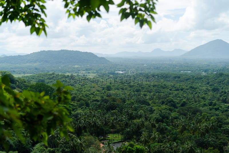 Beautiful Scenery of Mountains in Central Sri Lanka Stock Image - Image ...