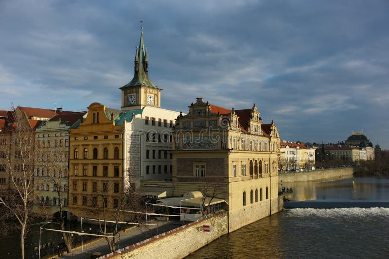 Beautiful Scenery from Prague Editorial Photo - Image of danube ...