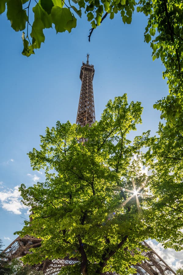 Beautiful Scenes Around Eiffel Tower in Paris Stock Photo - Image of ...