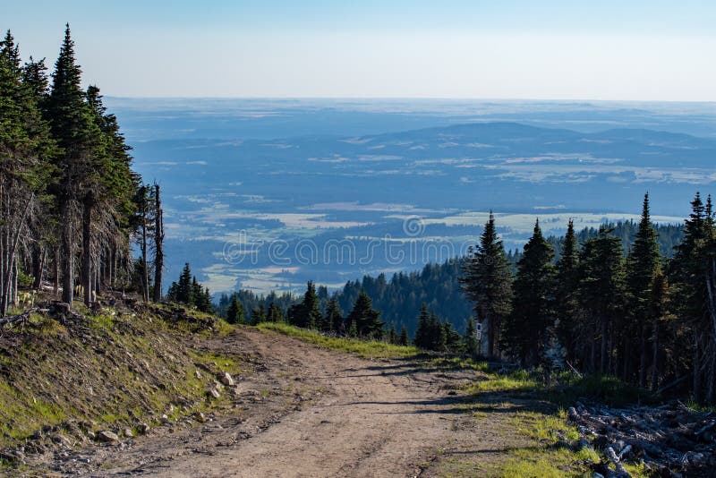 Beautiful Scenic Nature Views at Spokane Mountain in Washington State ...