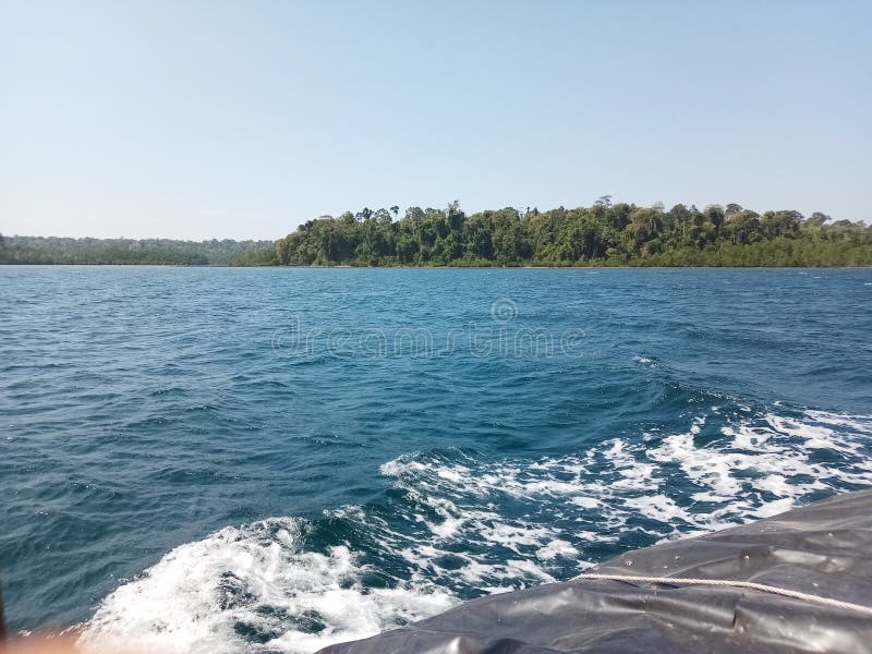 Beautiful Scenic View , Andman - Interview Island Stock Image - Image ...