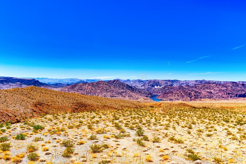Beautiful Scenic Views of the State of Nevada Stock Image - Image of ...