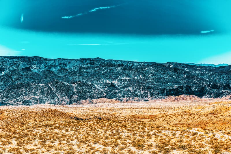 Beautiful Scenic Views of the State of Nevada Stock Photo - Image of ...