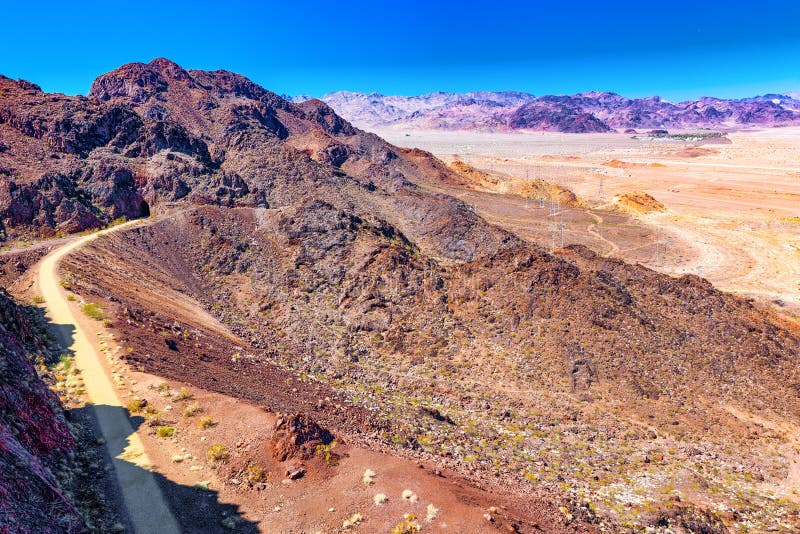Beautiful Scenic Views of the State of Nevada Stock Image - Image of ...