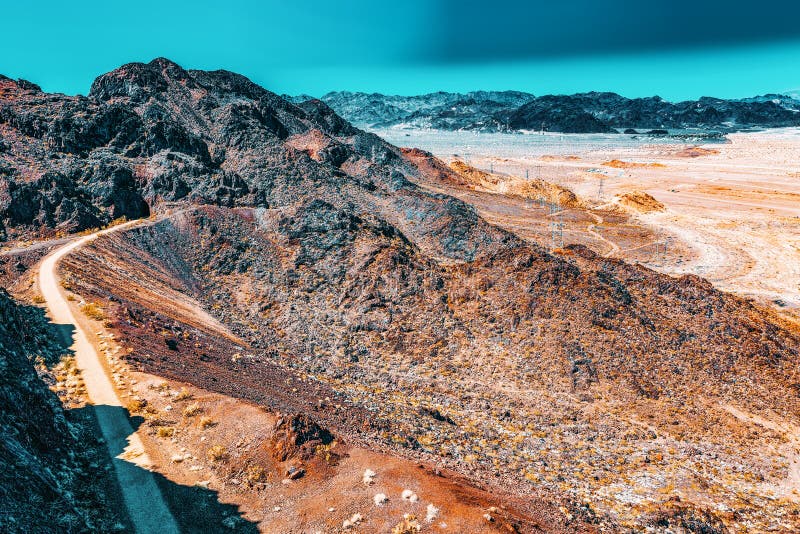 Beautiful Scenic Views of the State of Nevada Stock Photo - Image of ...