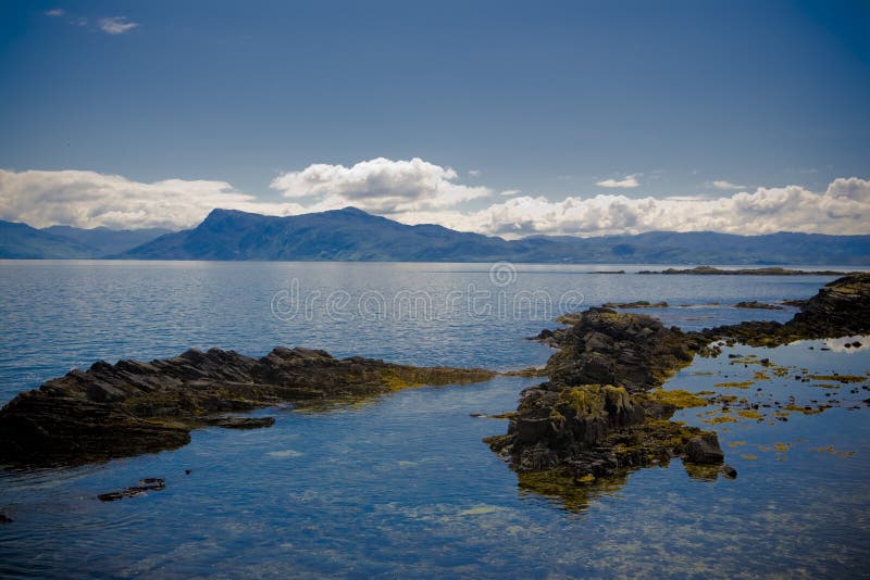 Beautiful Scotland from Skye Stock Image - Image of tree, marsh: 7131885