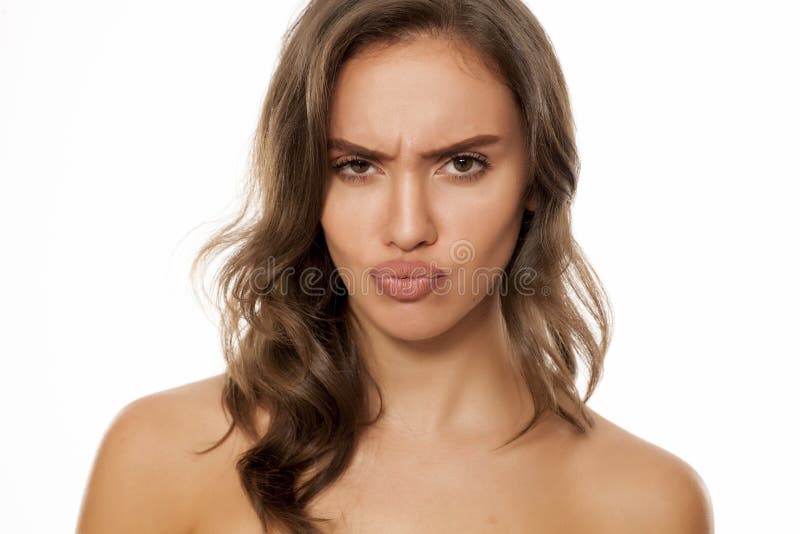 277 Young Woman Scowling Stock Photos - Free & Royalty-Free Stock ...