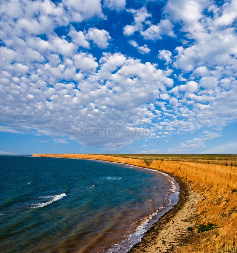 Beautiful sea bay stock image. Image of hill, beautiful - 20434583