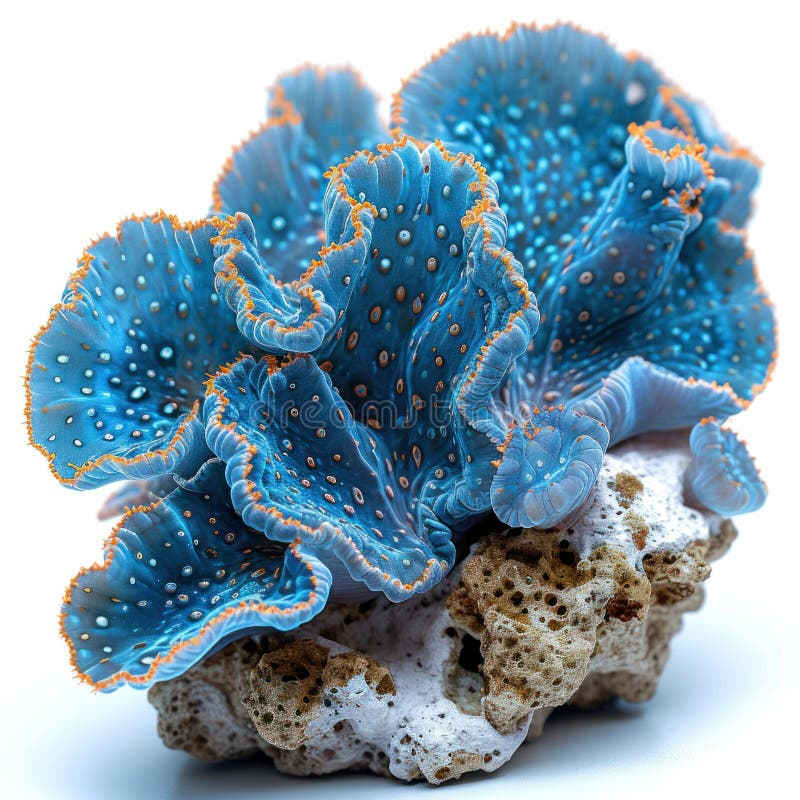 Red Corals Composition, Sea Life Objects, Isolated on White Background ...