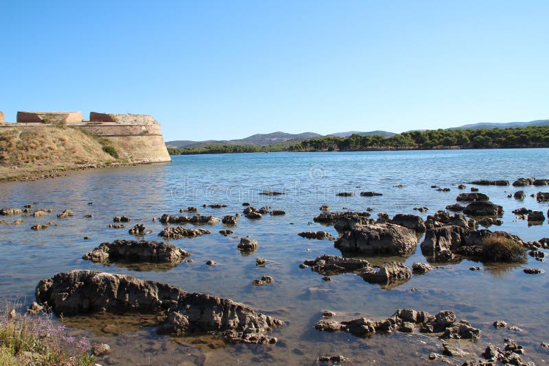 Beautiful Sea Gleaming Under the Blue Sky Stock Image - Image of clouds ...