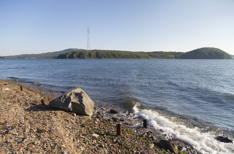 Beautiful sea look stock photo. Image of horizon, looking - 97452698