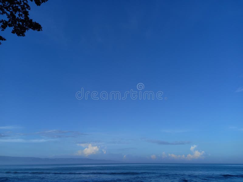 Beautiful sea and sky stock photo. Image of beautiful - 220744870