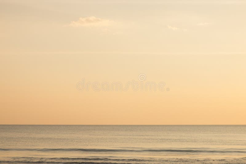 Beautiful Sea of Summer Background and Sunset in the Evening Time Stock ...