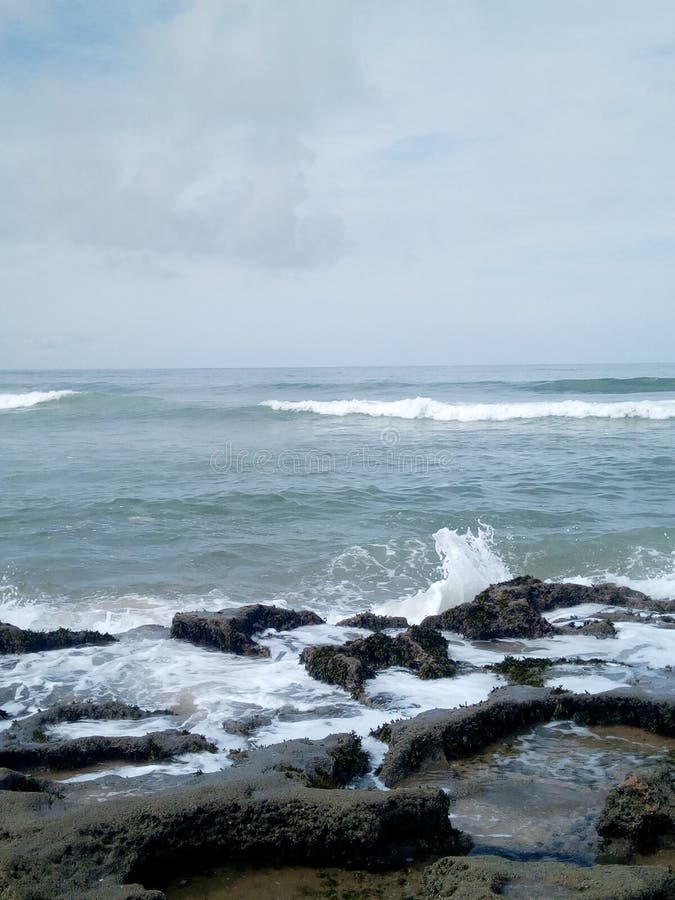 Beautiful Sea Tamara Morocco Stock Image - Image of morocco, plage ...