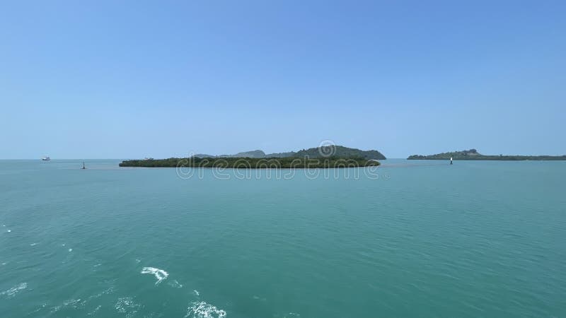 Beautiful Sea Views of the Sunda Strait with the Backdrop of Sangiang ...