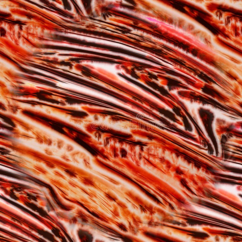 Beautiful Seamless Abstraction with Red and Orange Threads. Texture ...