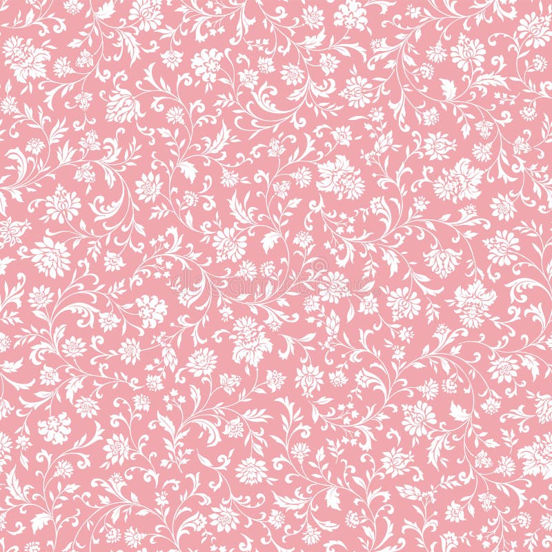 Seamless Chintz Floral Pattern, Traditional Indian Design for Wallpaper ...