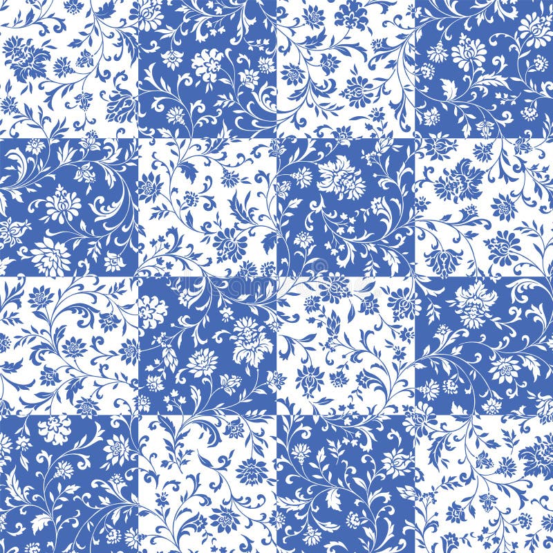 Seamless Chintz Floral Pattern, Traditional Indian Design for Wallpaper ...