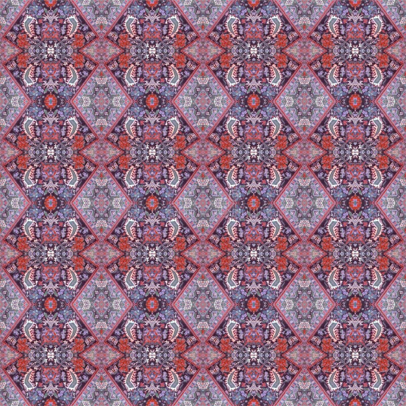 Beautiful Seamless Eastern Carpet Decoration Pattern, Abstract Ornament ...