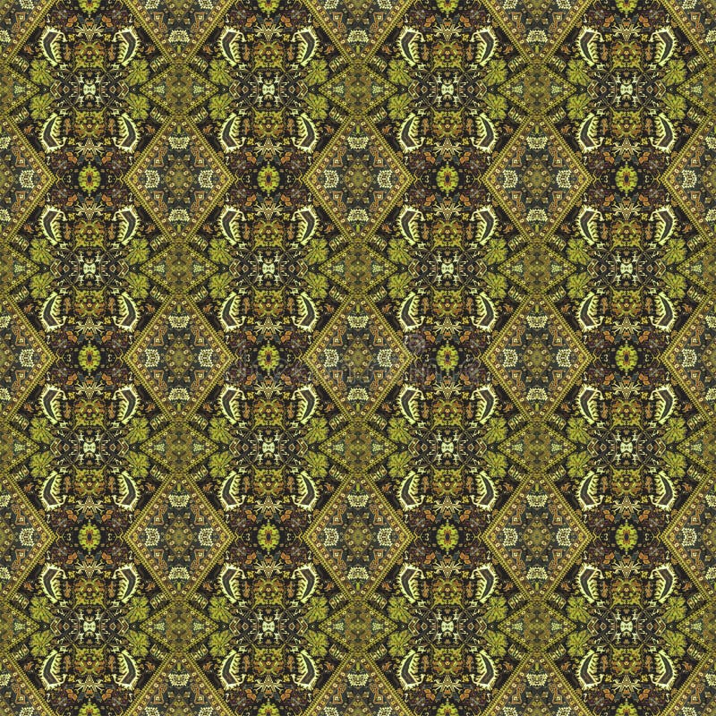 Beautiful Seamless Eastern Carpet Decoration Pattern, Abstract Ornament ...