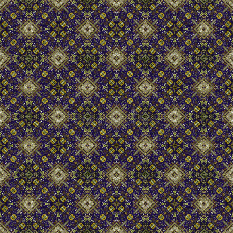 Beautiful Seamless Eastern Carpet Decoration Pattern, Abstract Ornament ...