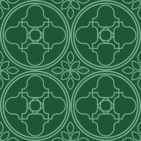 Beautiful Seamless Tile Pattern Designs Make Great Flooring Stock ...