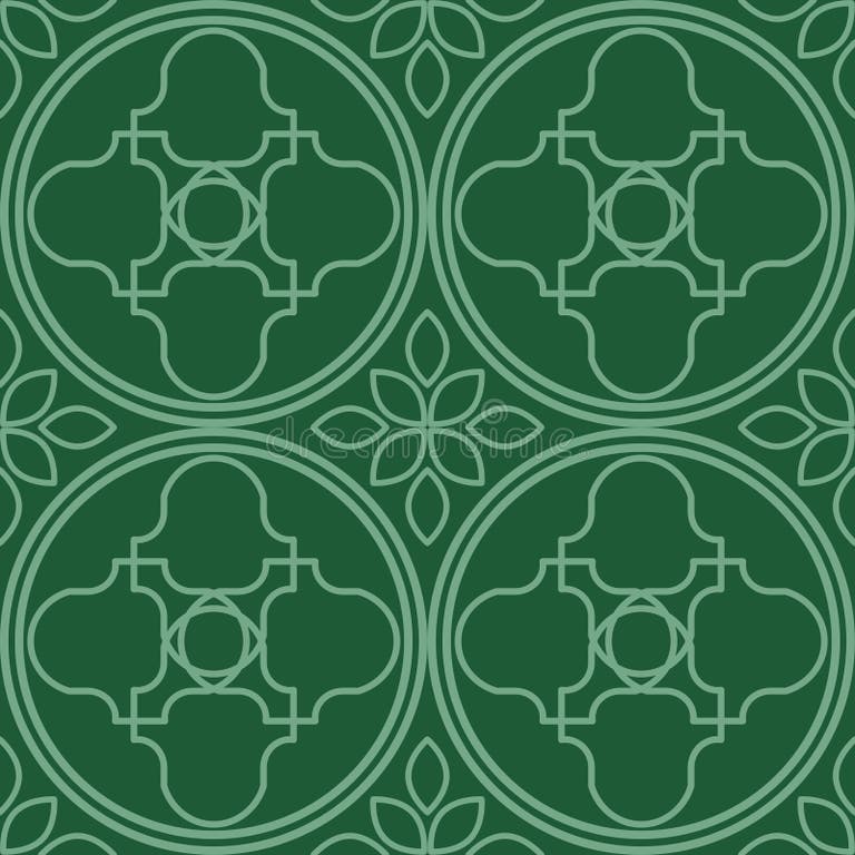 Beautiful Seamless Tile Pattern Designs Make Great Flooring Stock Vector - Illustration of ...