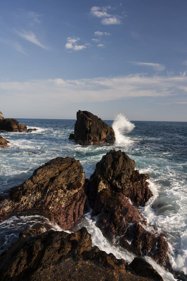 Beautiful seascape stock photo. Image of mediterranean - 17682608